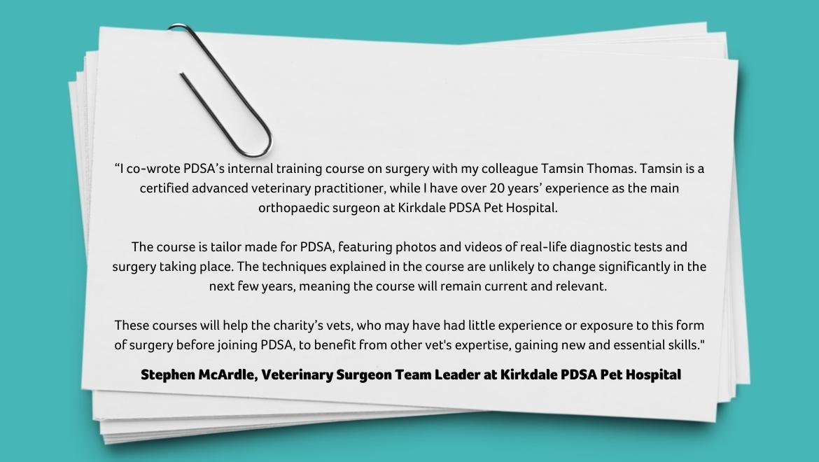 In-house training - PDSA