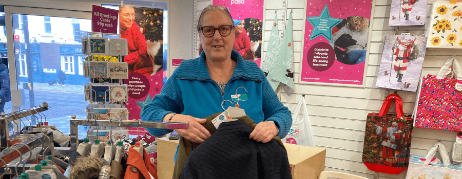 Meet passionate PDSA charity shop volunteer, Ruth - PDSA